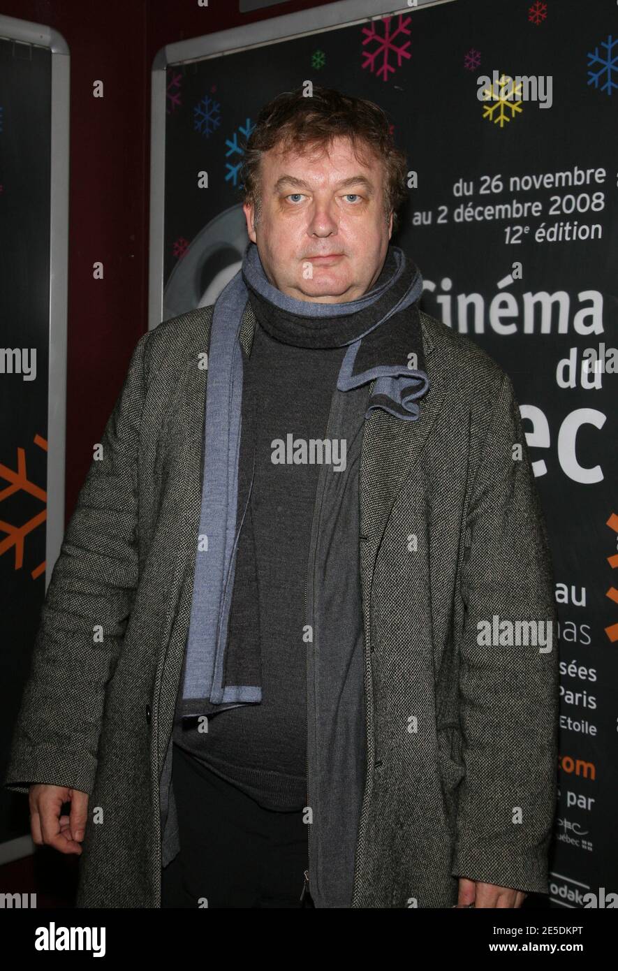 Dominique Besnehard arriving on 'Cinema du Quebec' held at Publicis ...