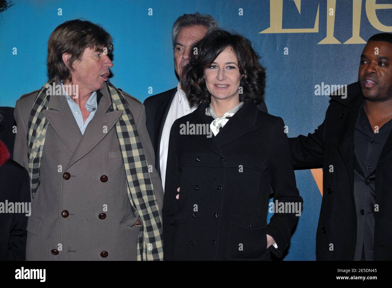 Etienne Chatillez, Valerie Lemercier and Anthony Kavanagh attending the premiere of 'Agathe ...