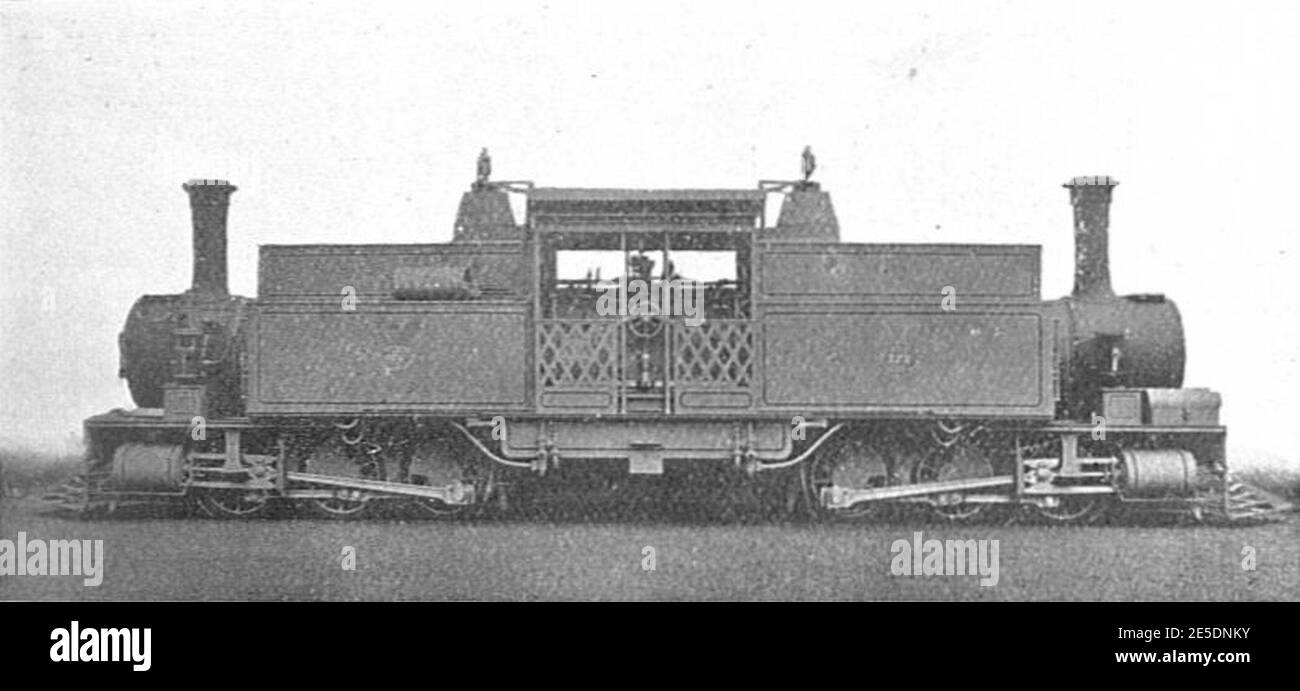 Mexican Railway 0-6-6-0 Fairlie locomotive (Howden, Boys' Book of ...