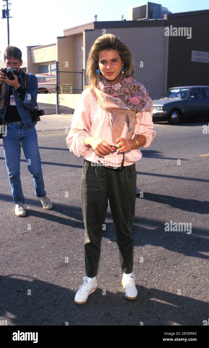 Catherine Oxenberg 1986 Credit: Ralph Dominguez/MediaPunch Stock Photo ...