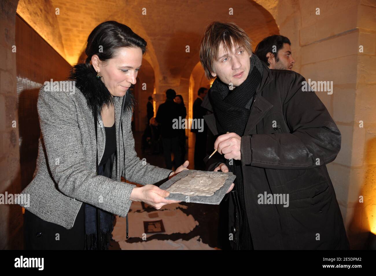 French actor Stanislas Mehar attends the Shoes designer Olga Berluti's ...