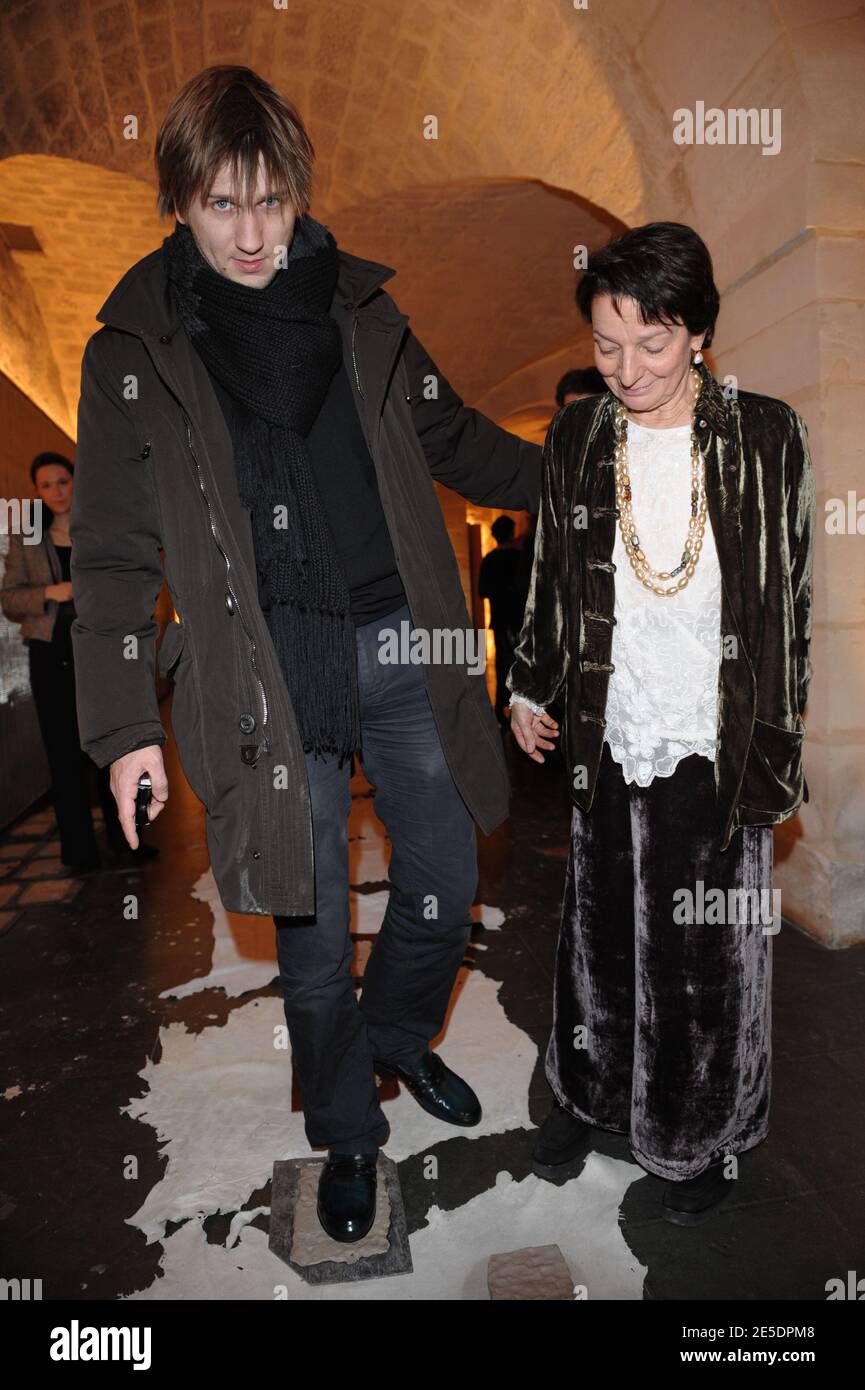 French actor Stanislas Mehar attends the Shoes designer Olga Berluti's ...