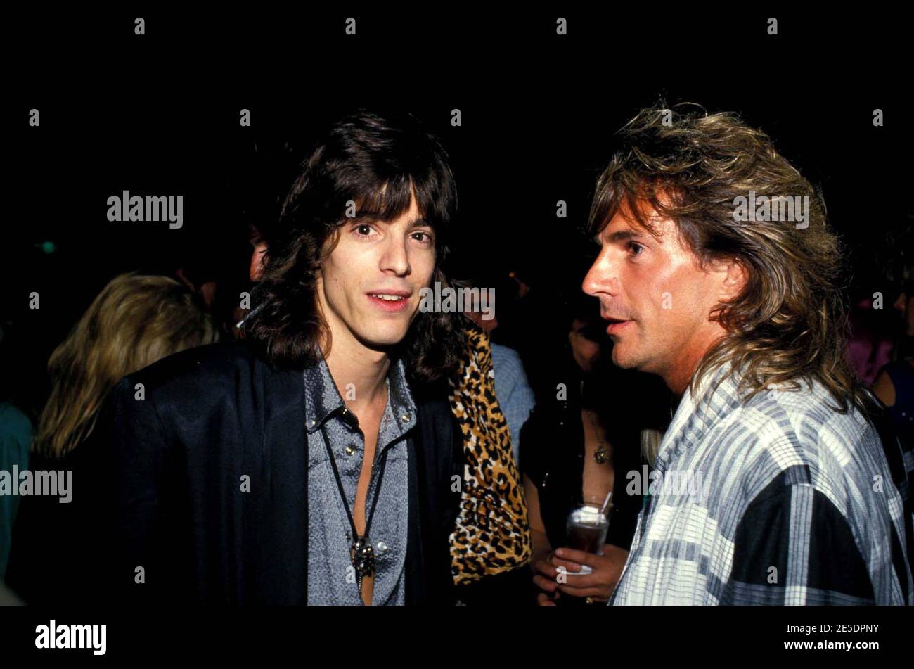 Glen Tipton And Warren Damatini 9-1986 Credit: Ralph Dominguez ...