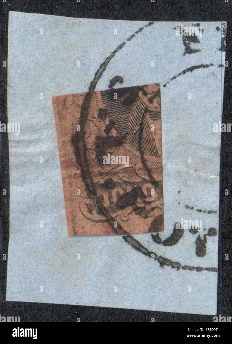 Mexico 1861 quadrisect Stock Photo - Alamy