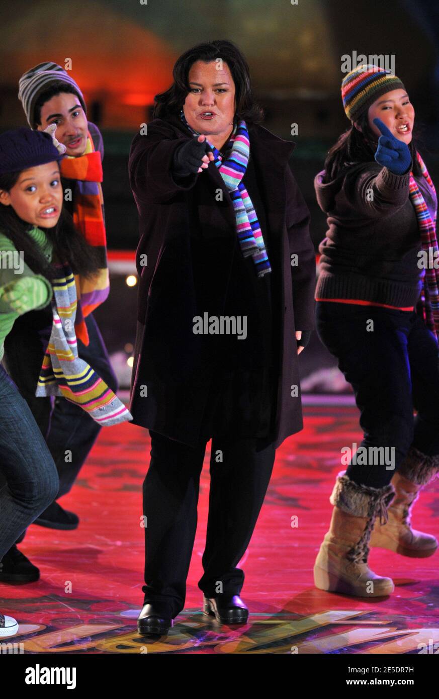 TV personality Rosie O'Donnell performs onstage at the annual tree ...