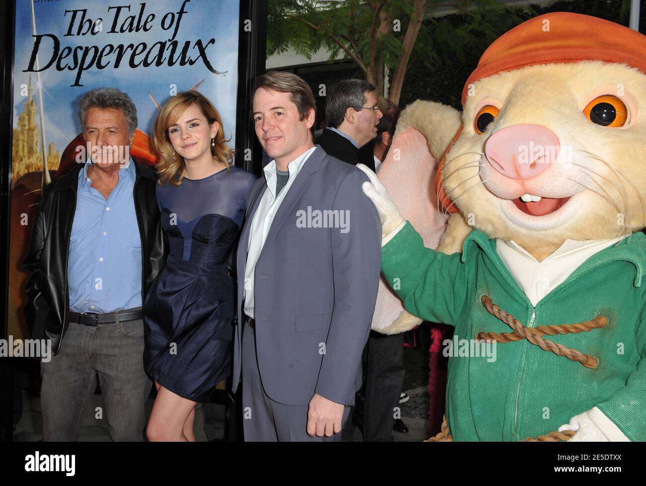 Dustin Hoffman, Emma Watson and Matthew Broderick attending the ...