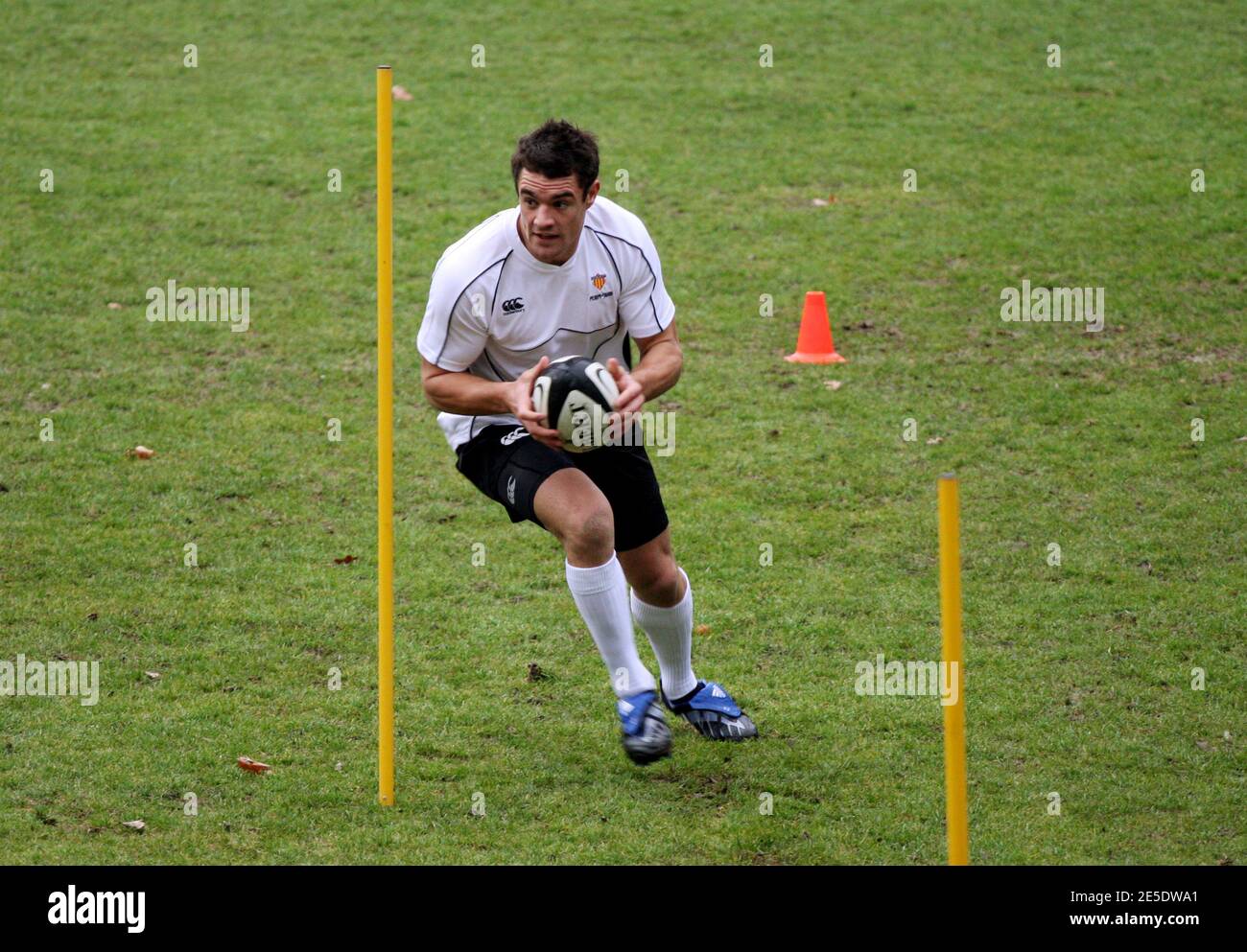 USA Perpignan's Daniel Carter during the first training with the USAP ...