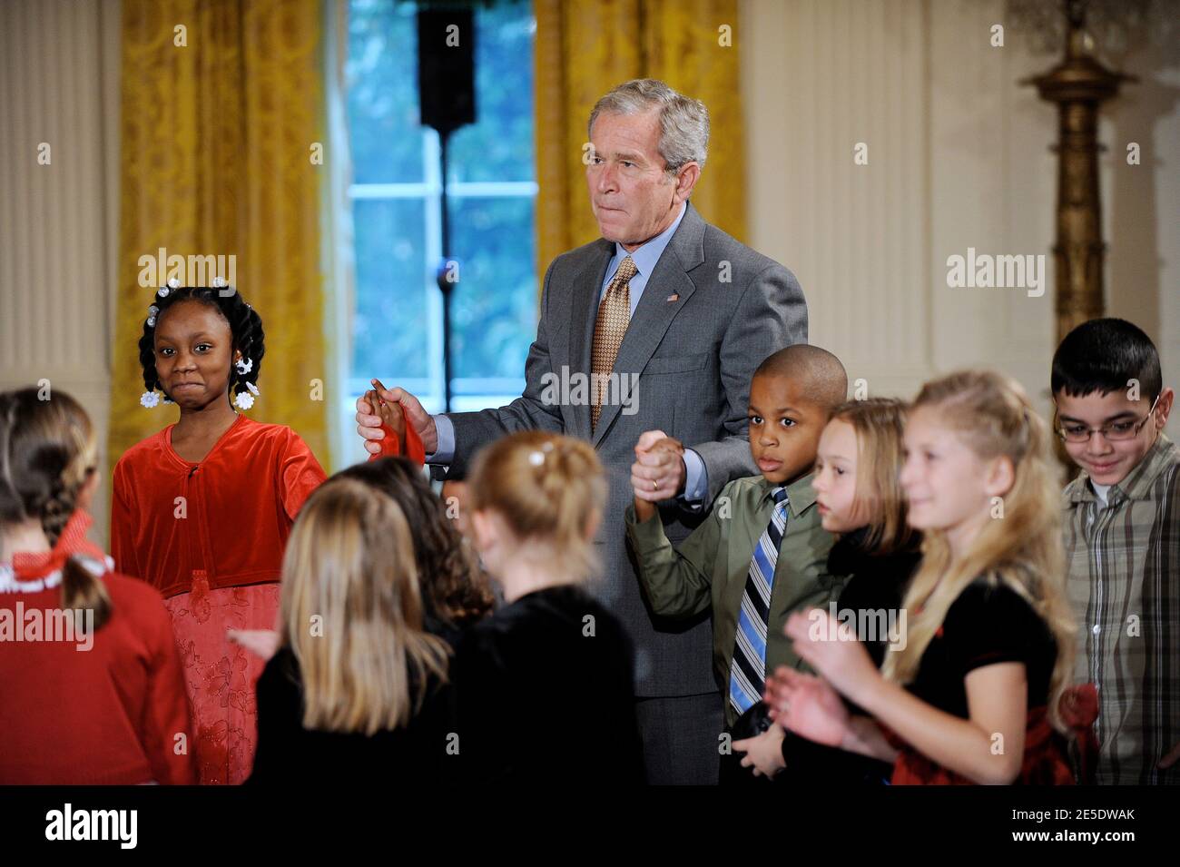 Us president george bush children hi-res stock photography and images ...