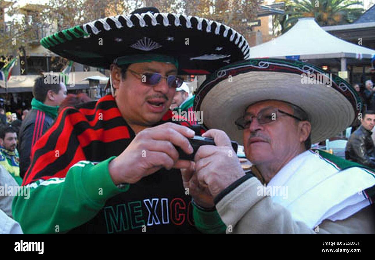 Mexico fans hi-res stock photography and images - Alamy
