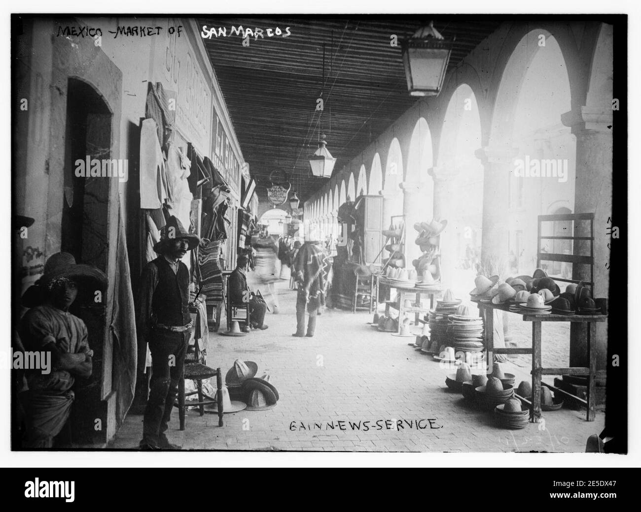 Mexico, Market of San Marcos Stock Photo - Alamy