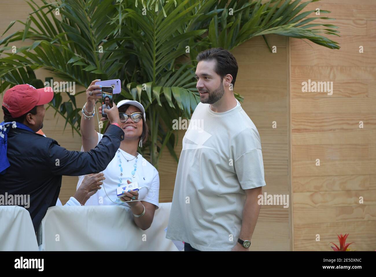 MIAMI GARDENS, FLORIDA - MARCH 22: Alexis Ohanian on Day 5 of the Miami ...