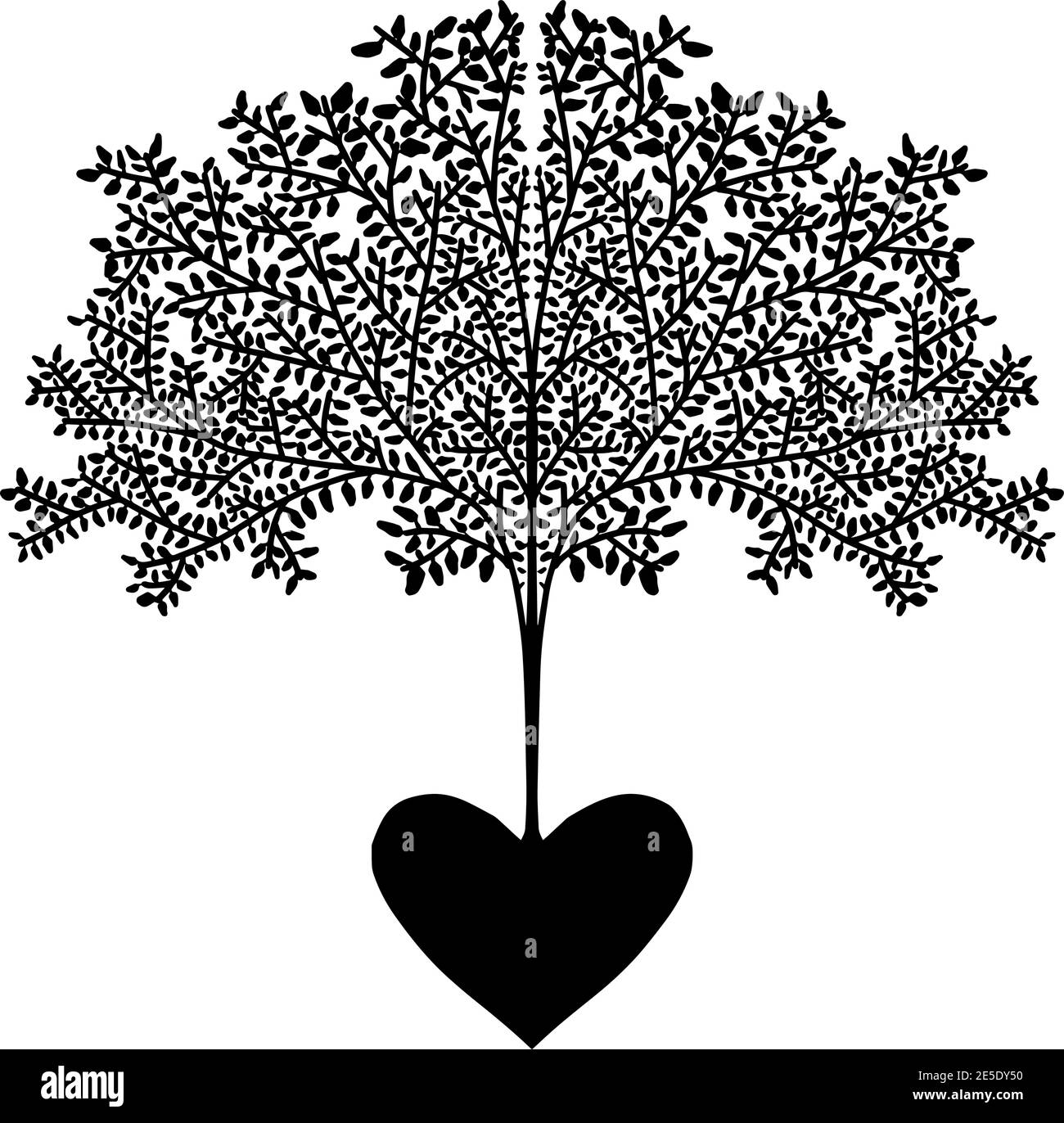 Tree of Life Hand Drawn Design Vector Stock Vector Image & Art - Alamy