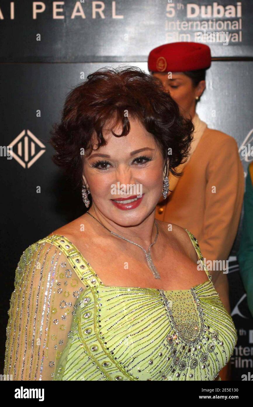 Egyptian actress Lebleba arriving for the regional premiere of 'W ...