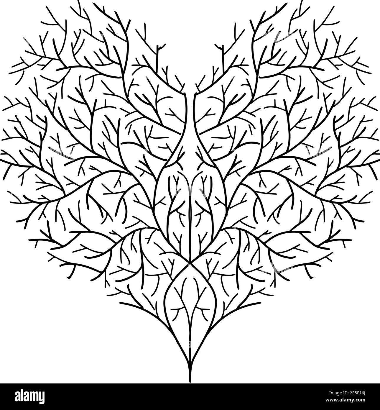 Tree of Life Hand Drawn Design Vector Stock Vector Image & Art - Alamy