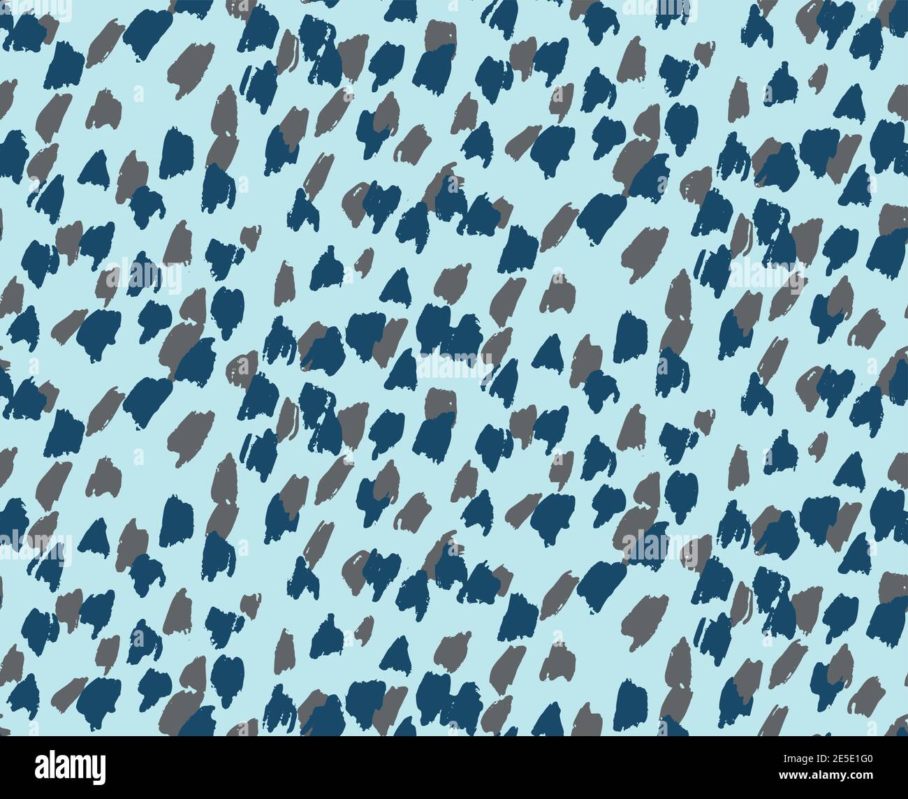 Gray Abstract Animal Skin Spots Seamless Pattern Doodle Style Vector ...