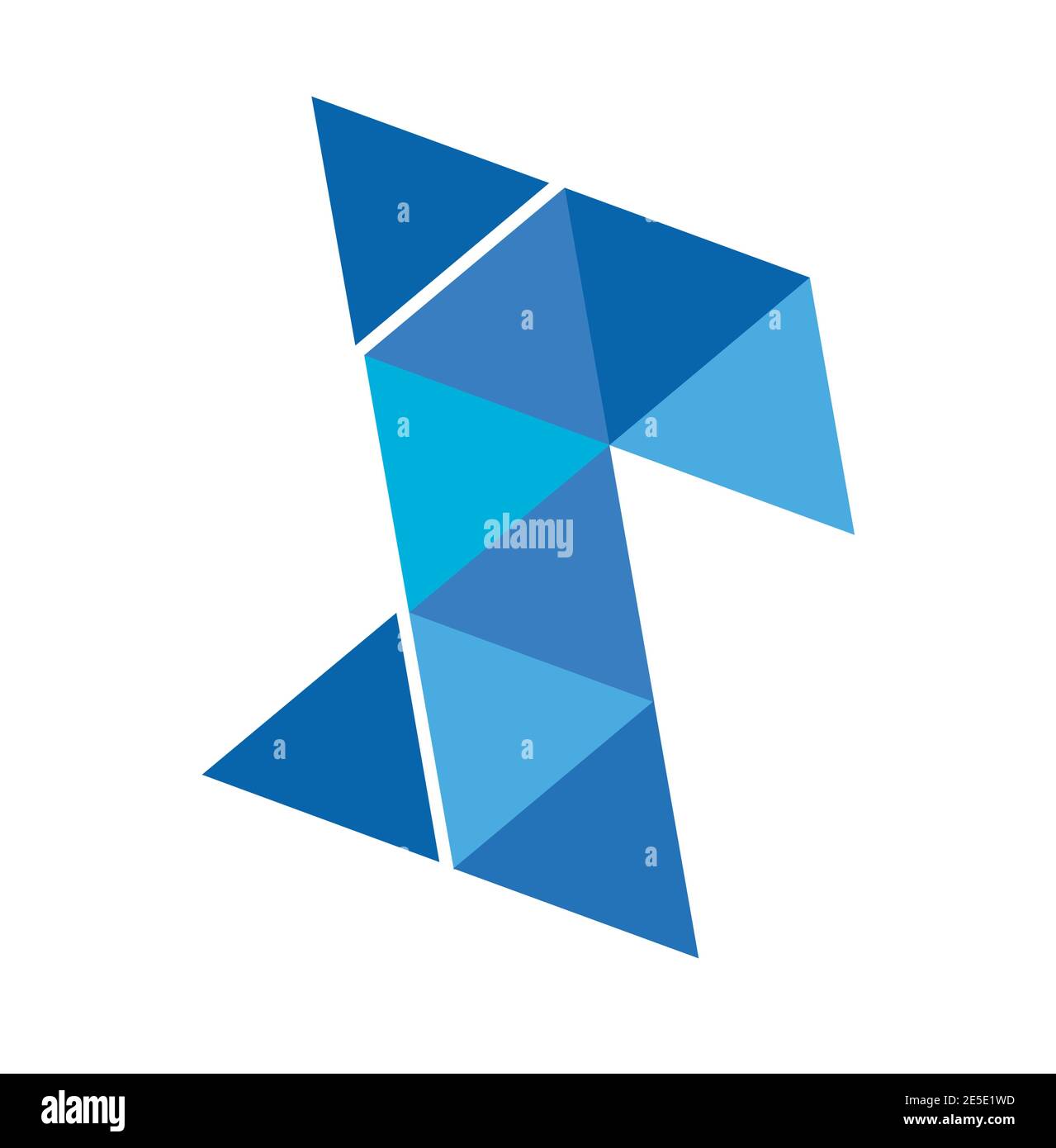 Blue diamond Stock Vector Images - Alamy