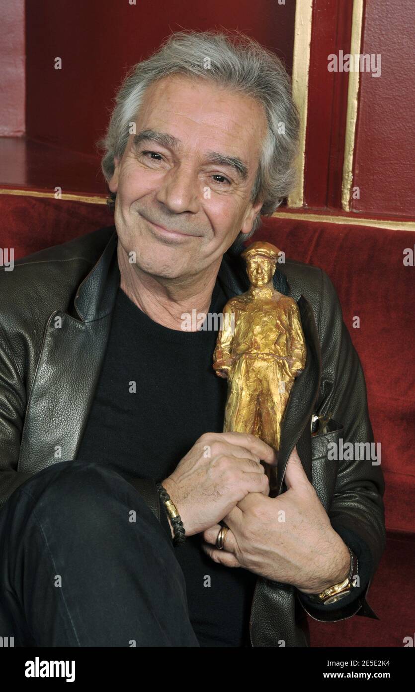 French actor Pierre Arditi poses for our photographer after the 'Prix ...