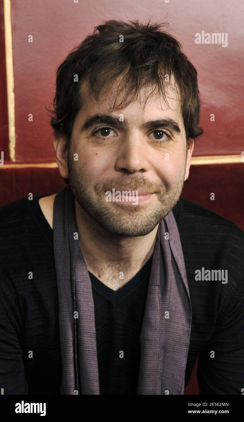 Sebastien Castro poses for our photographer after the 'Prix Raimu ...