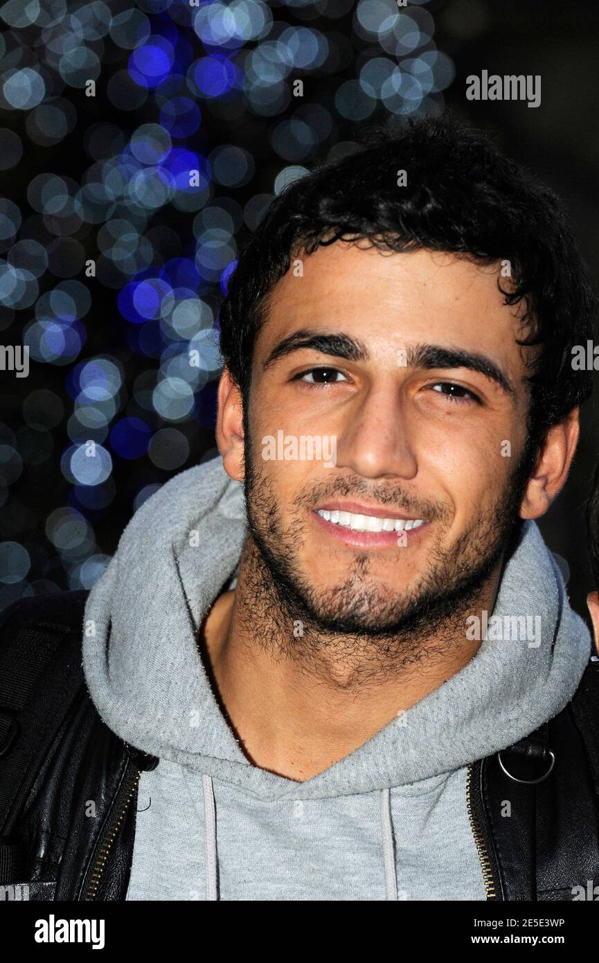 Cyril from Secret Story attends the Traditionnal Christmas tree ...