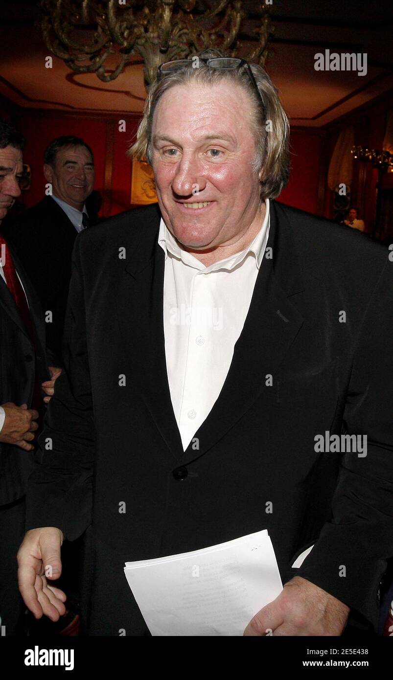 EXCLUSIVE. French actor Gerard Depardieu who will turn 60 this week ...
