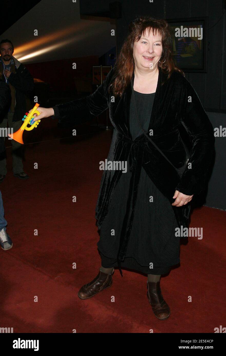 Yolande Moreau attending the premiere of 'Louise Michel' held at UGC ...