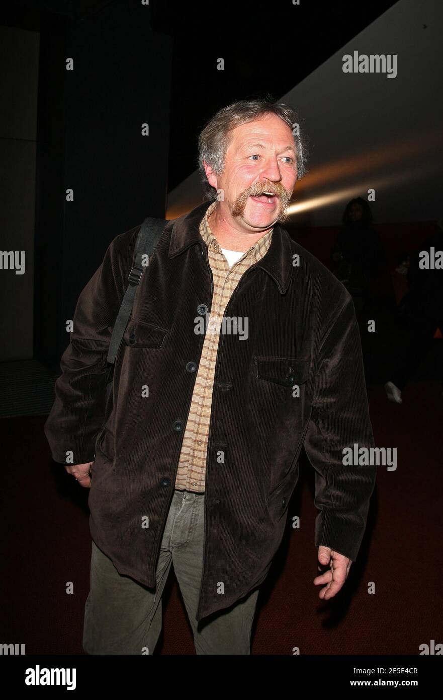 Jose Bove attending the premiere of 'Louise Michel' held at UGC Bercy ...
