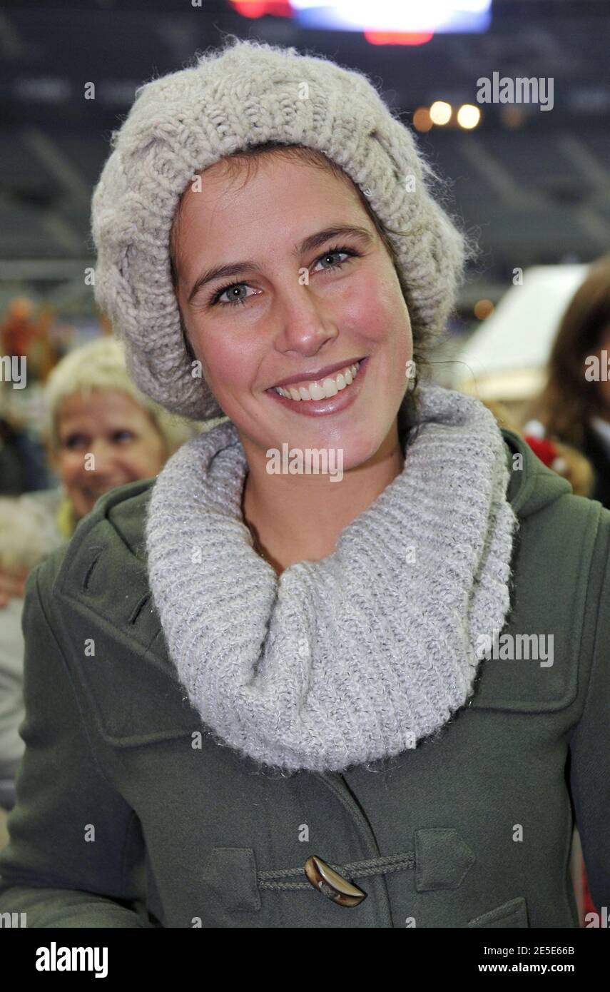Clemence Castel attending the 'Milka Reve de Neige' benefit gala to the ...