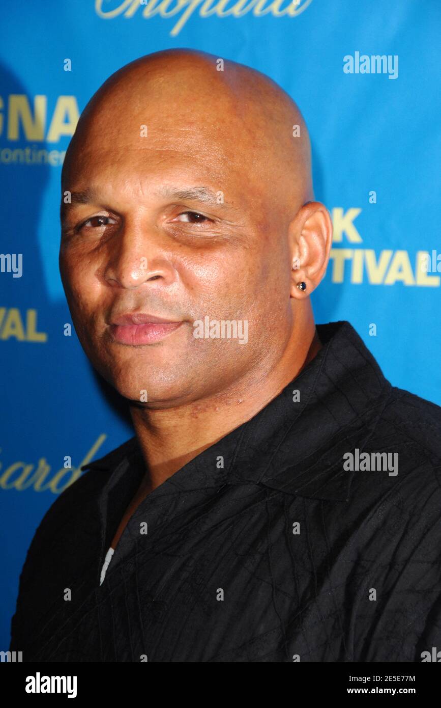 Professional Wrestler Ernest Miller attends a New York Film Festival ...