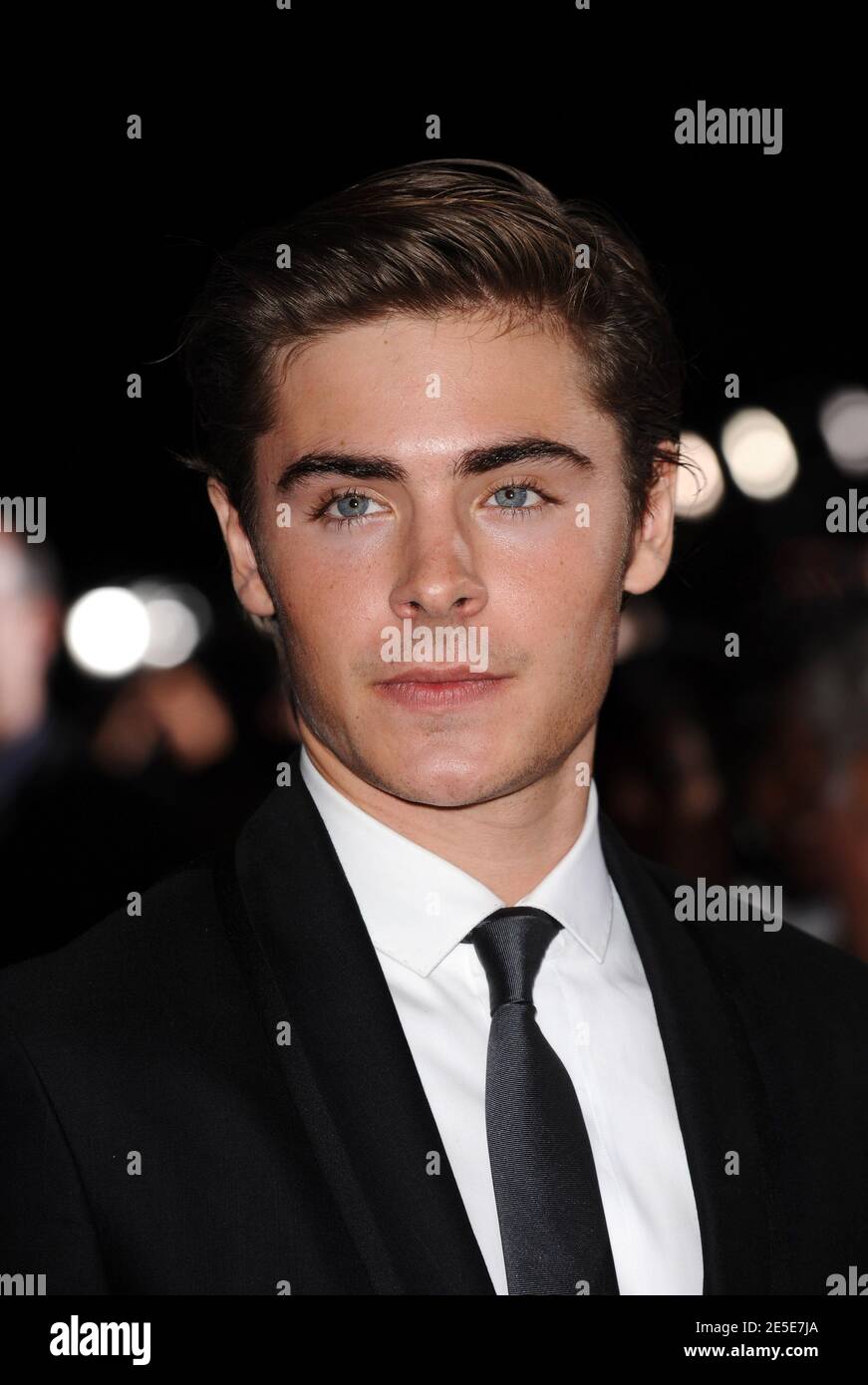 Zac Efron attends the premiere of "High School Musical 3" held at the ...