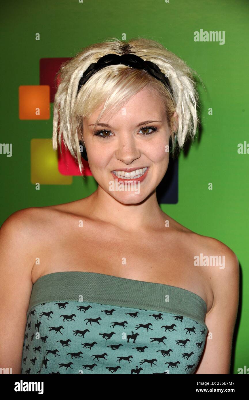 Brea Grant attends the T-Mobile G1 Launch Party held at the Siren ...