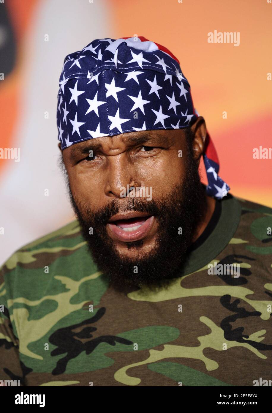 Mr. T attends the World Premiere of Walt Disney's 'Bolt' held at El ...