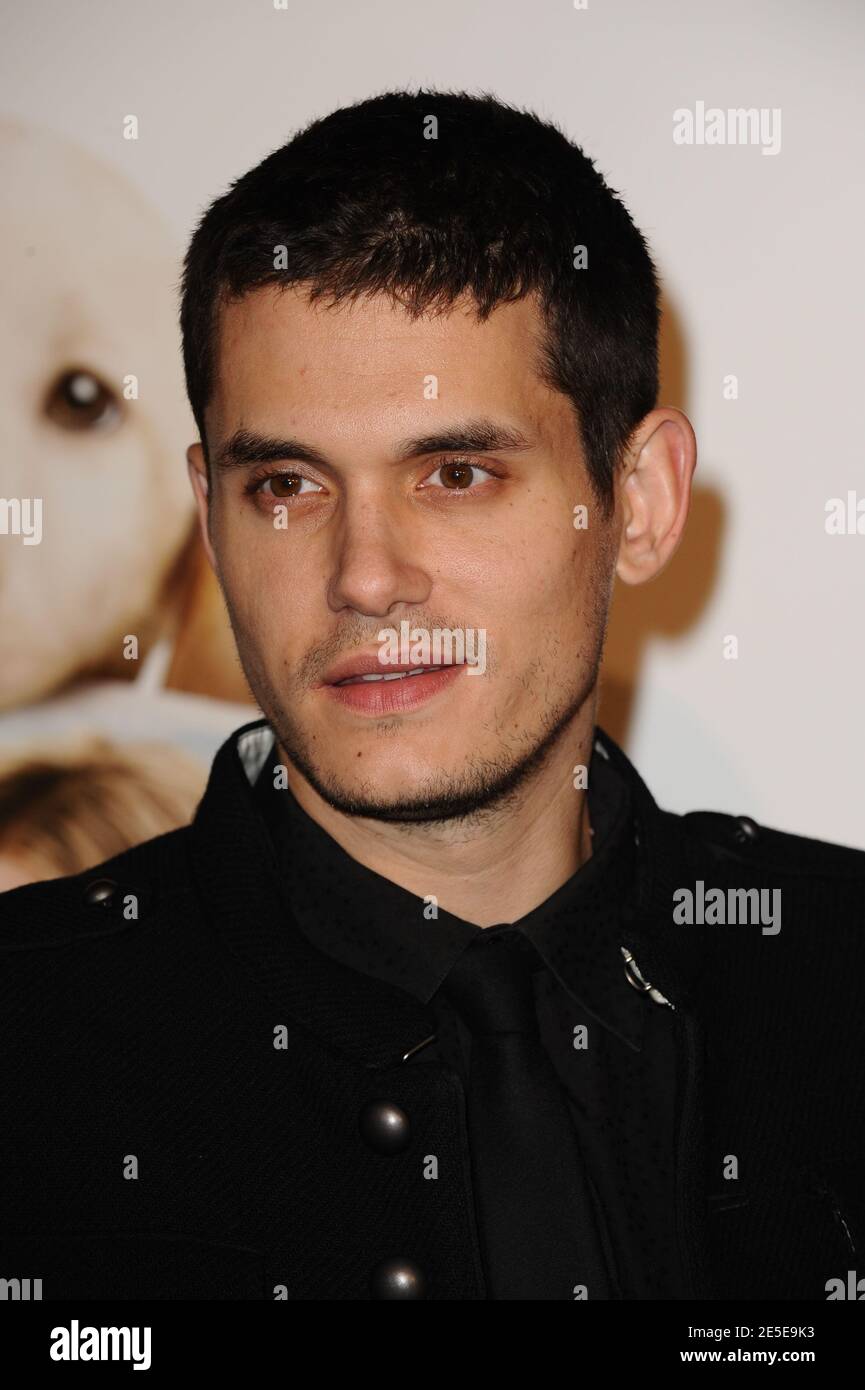 John Mayer attends the world premiere of 20th Century Fox "Marley & Me ...