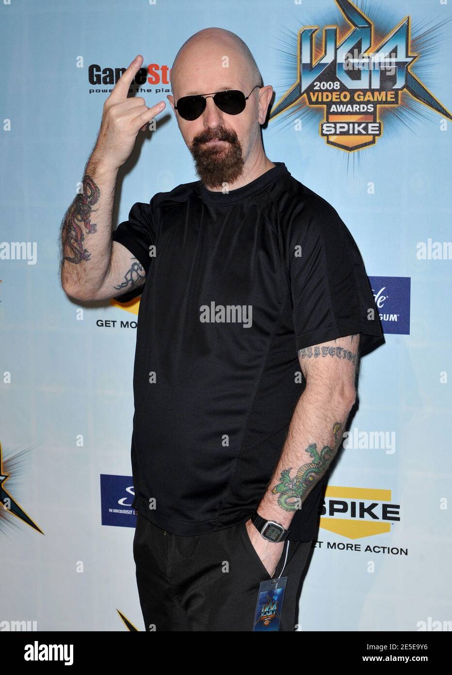 Rob Halford Head Tattoos