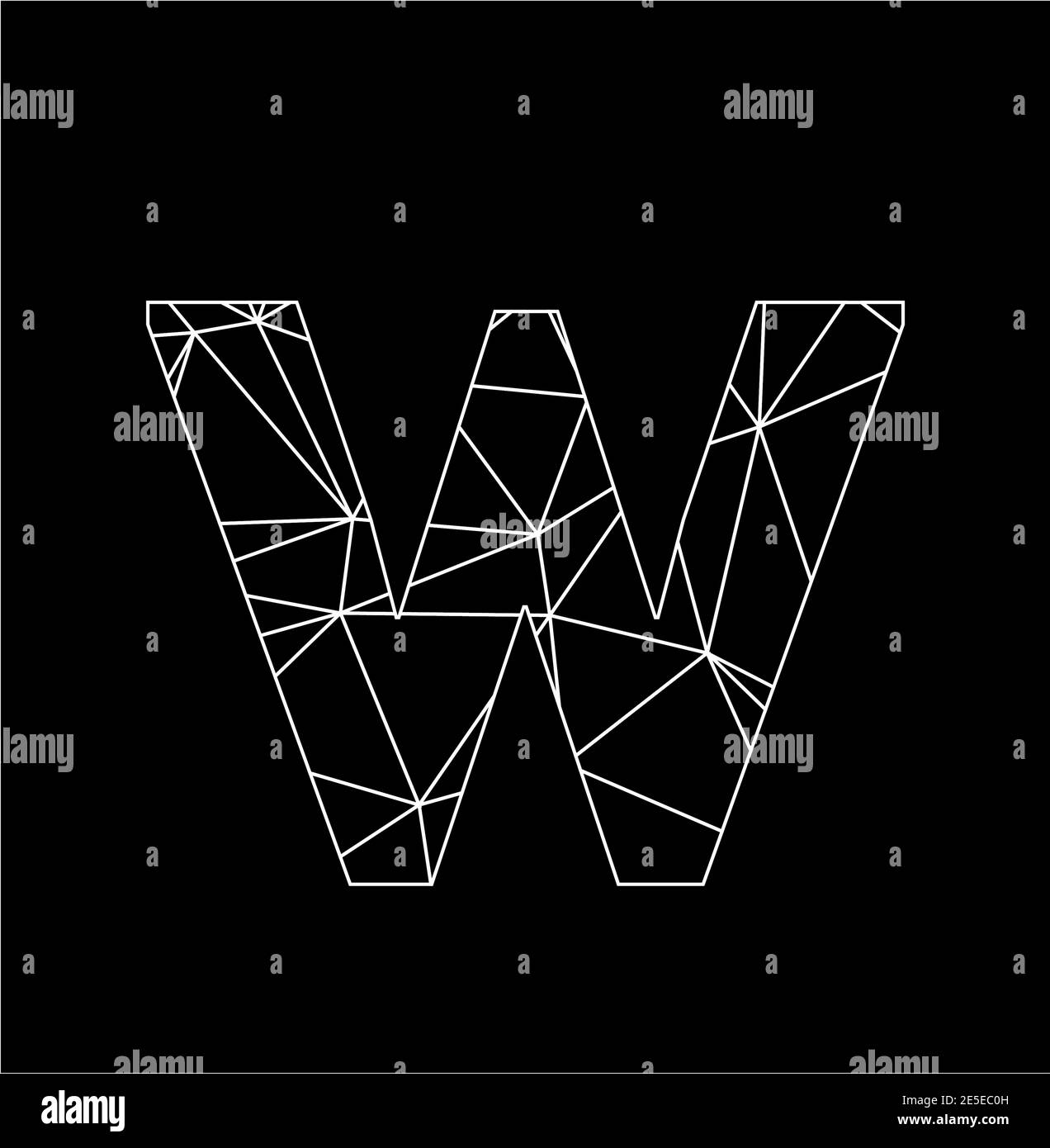 Block w Stock Vector Images - Alamy