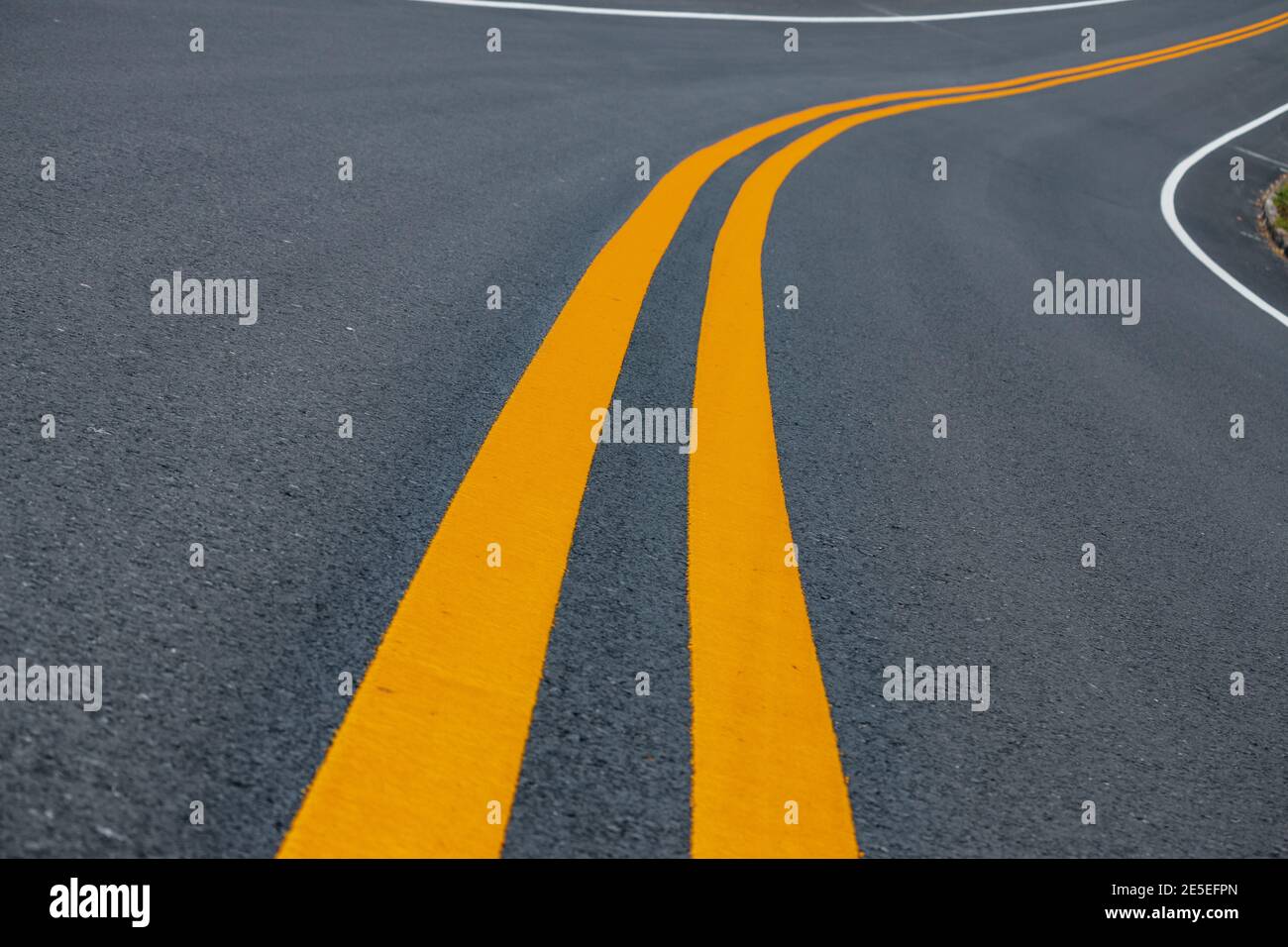 Roads in the mountains, Represents travel Very difficult Stock Photo ...
