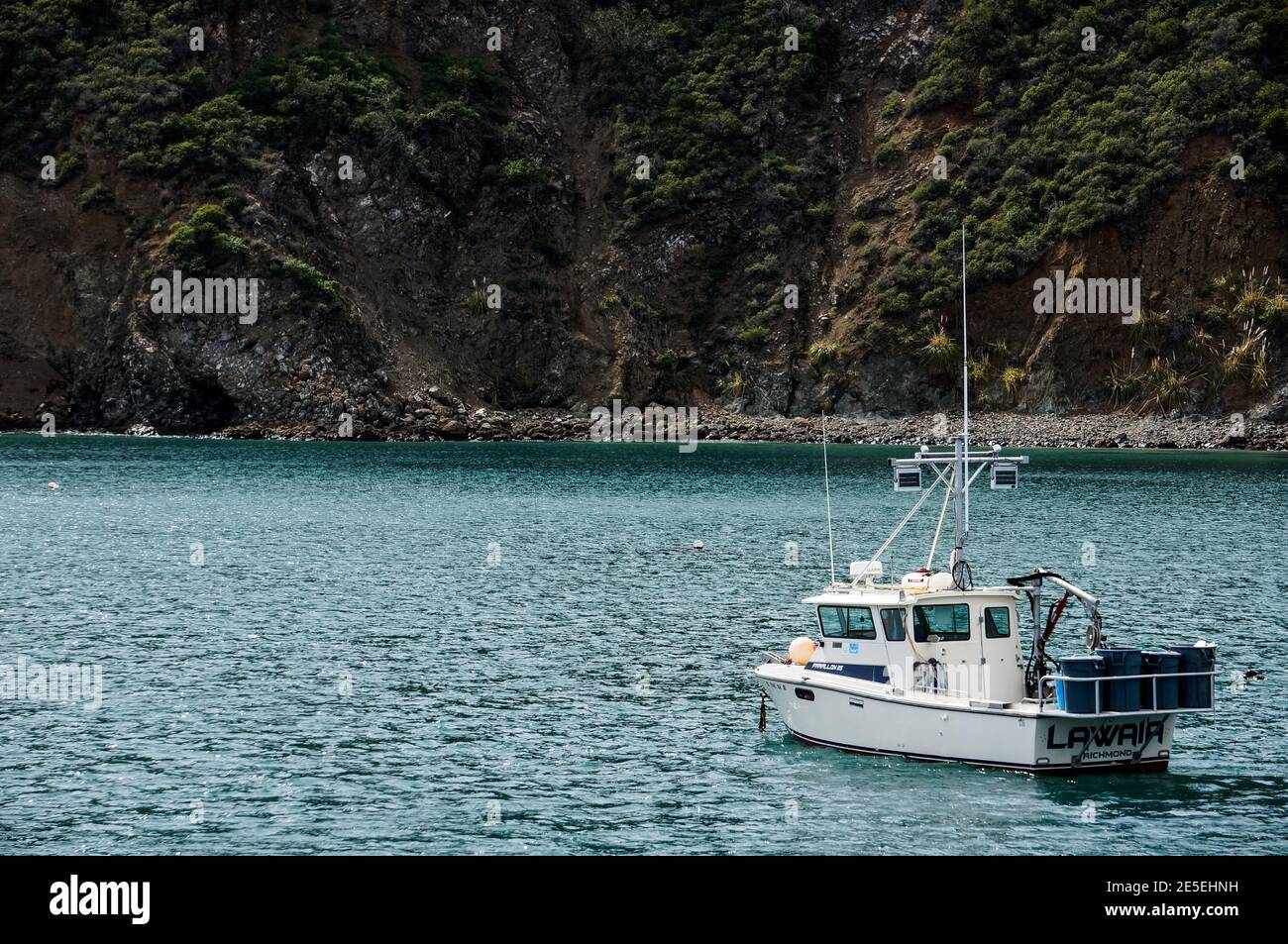 San Simeon Dock in California Stock Photo - Alamy