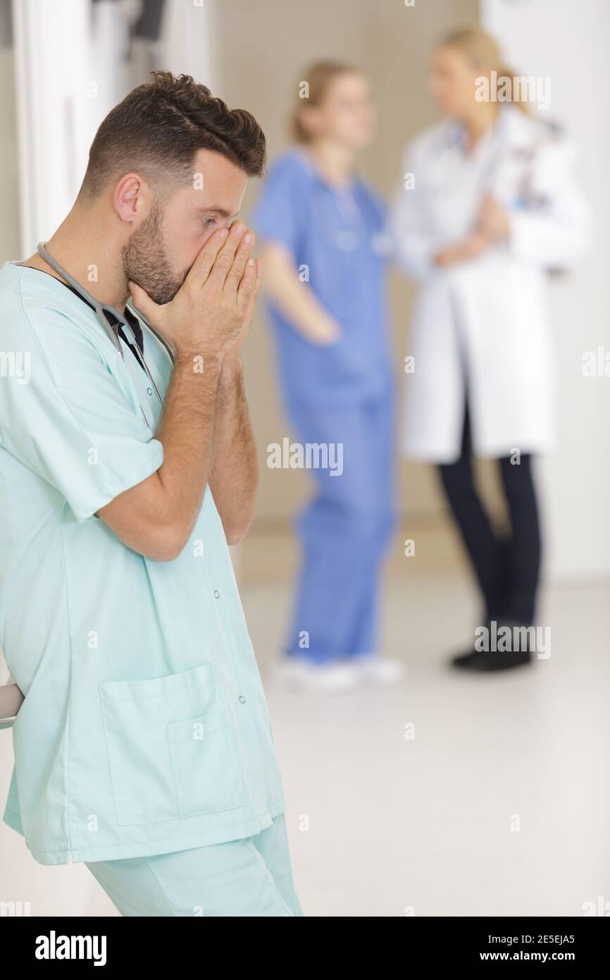 Scared surgeon portrait hi-res stock photography and images - Alamy