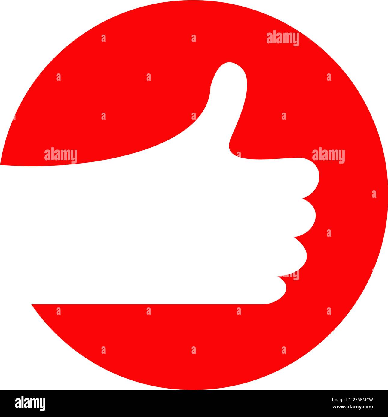 good rate logo with hand thumb up design vector template Stock Vector ...