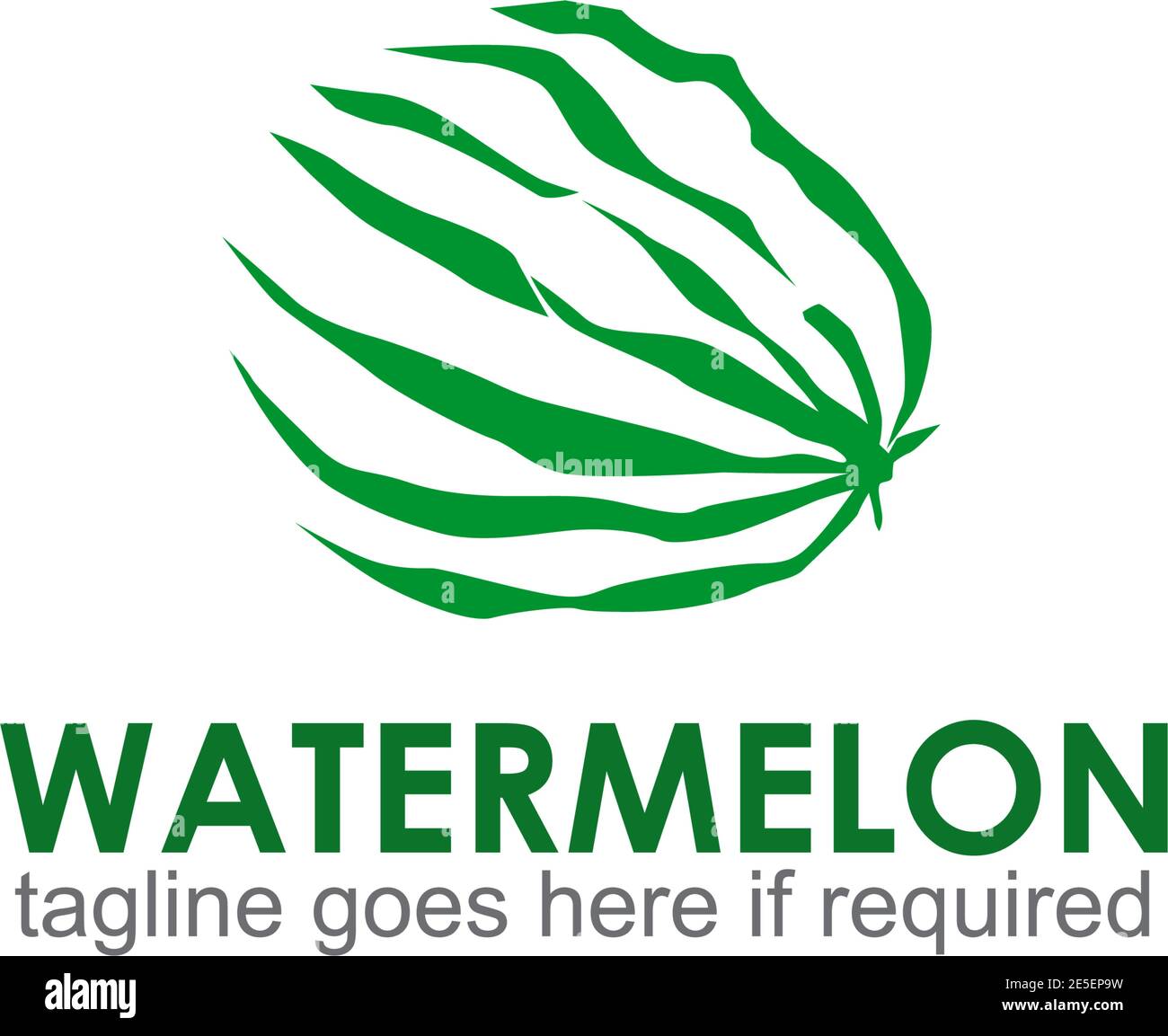 Watermelon logo Stock Vector Images - Alamy