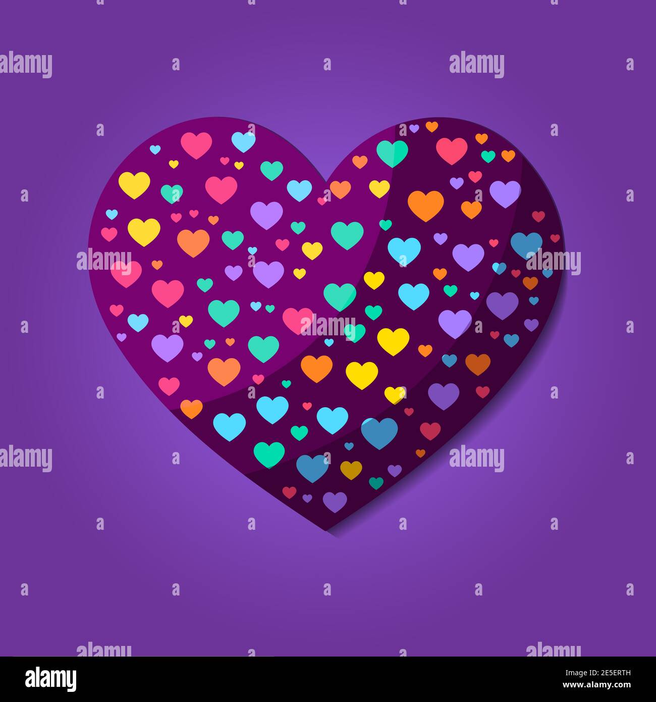 love sign concept symbol vector illustration Stock Vector Image & Art ...