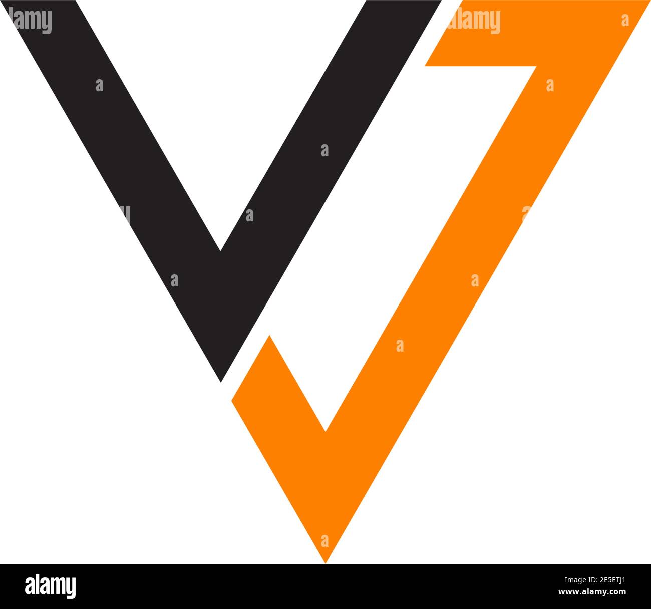 VJ letter initial logo design vector template Stock Vector Image & Art - Alamy