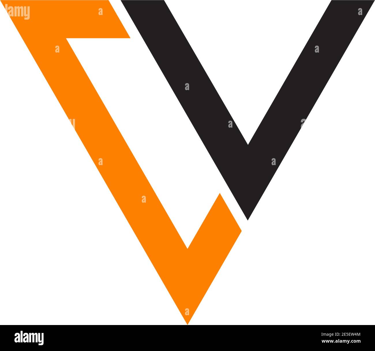 Cv logo vector vectors hi-res stock photography and images - Alamy