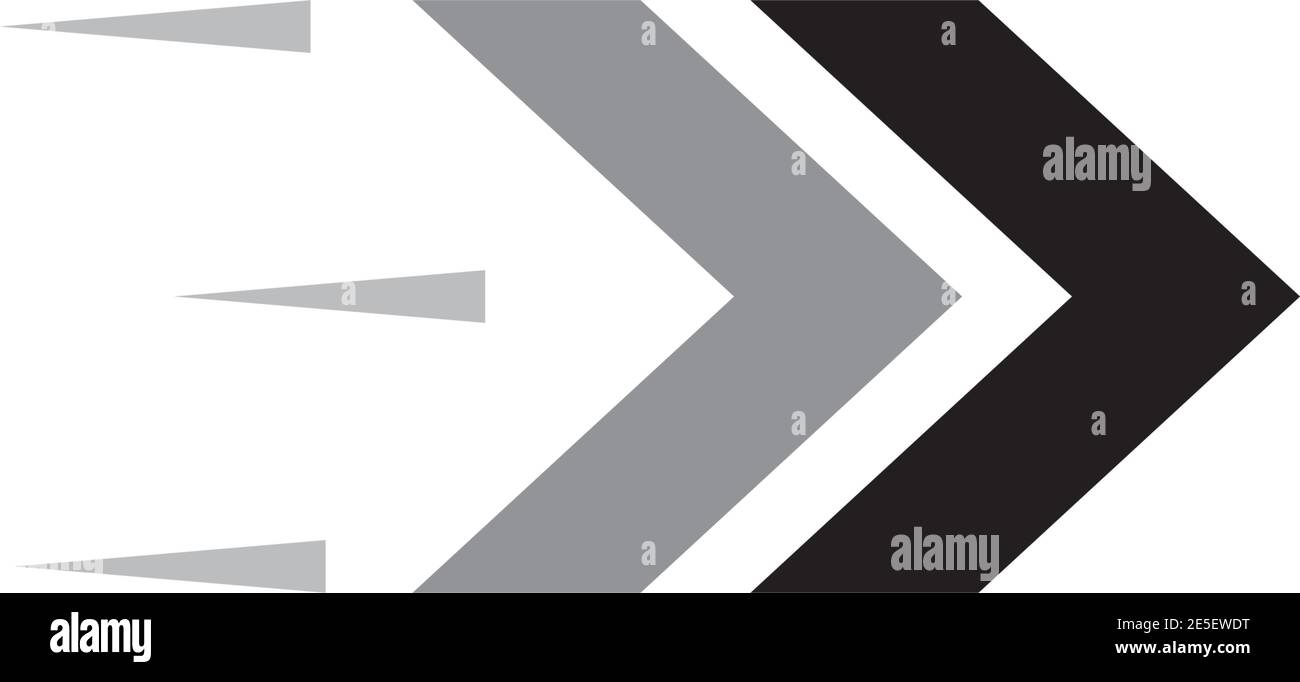 Speed arrow icon logo design vector template Stock Vector Image & Art ...