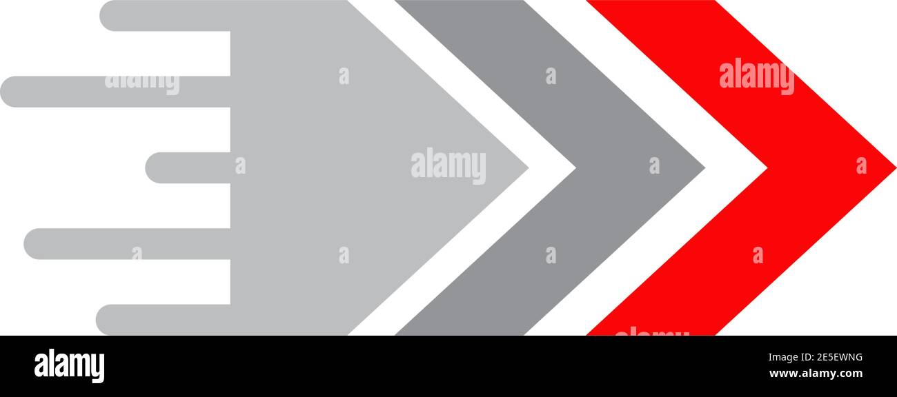 Speed arrow icon logo design vector template Stock Vector Image & Art ...