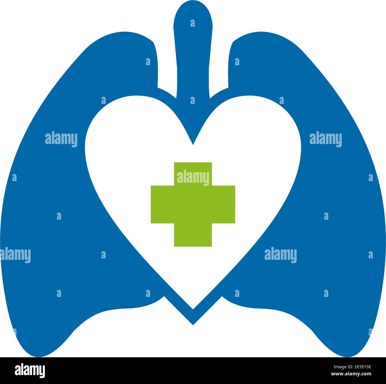 Lung cancer vector logo icon hi-res stock photography and images - Alamy