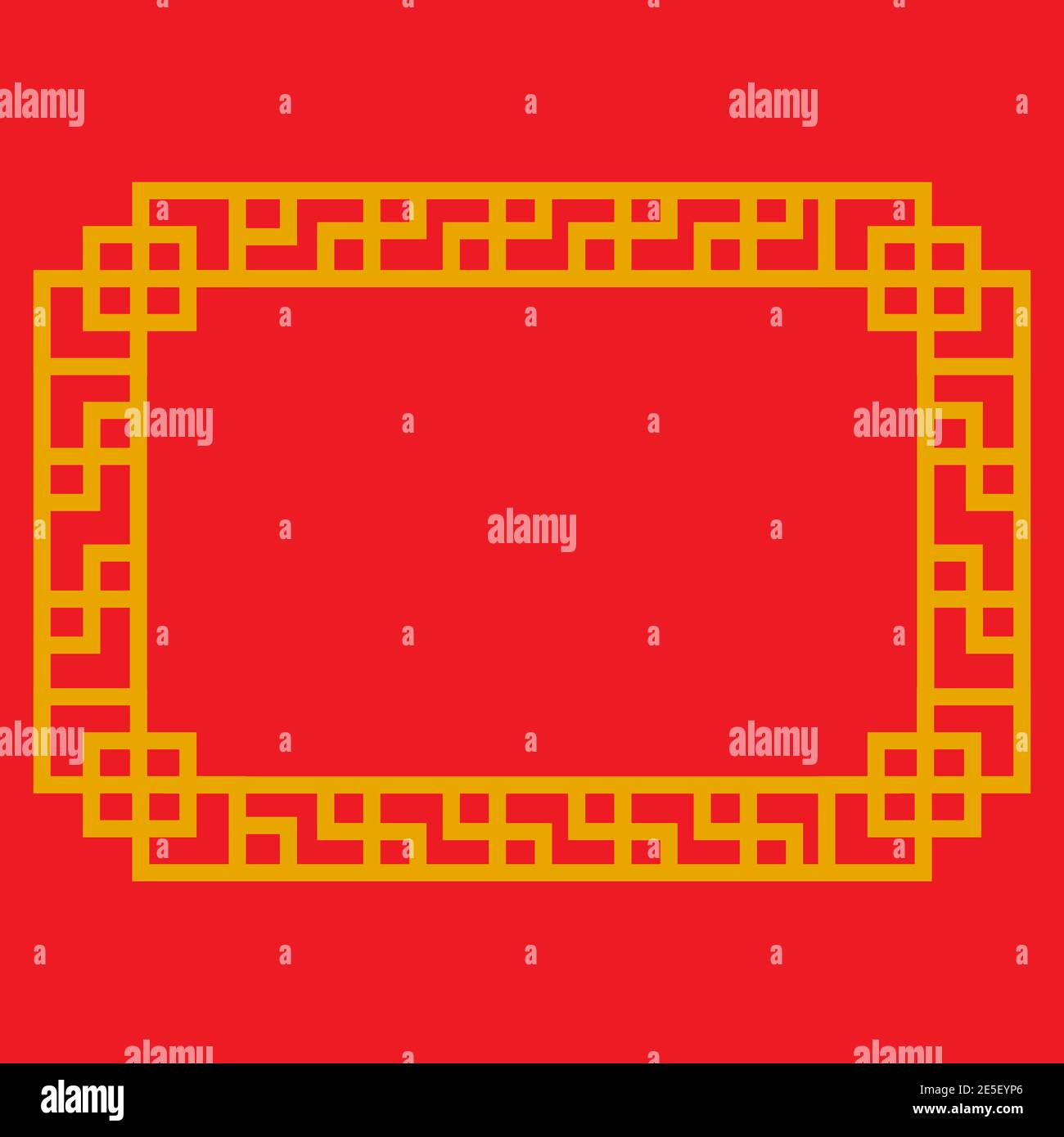 Chinese Border Pattern Vector
