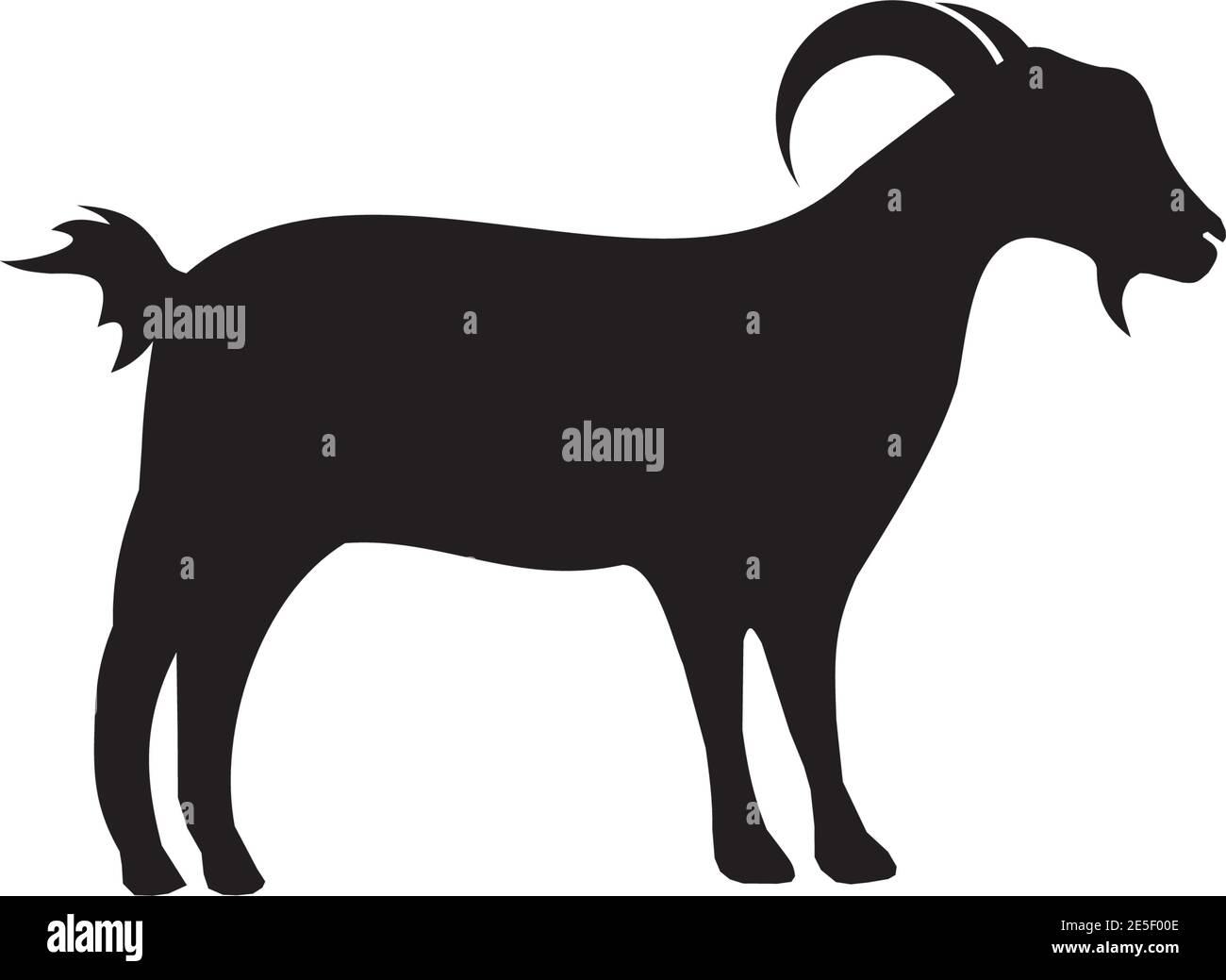 Goat animal logo design vector template Stock Vector Image & Art - Alamy