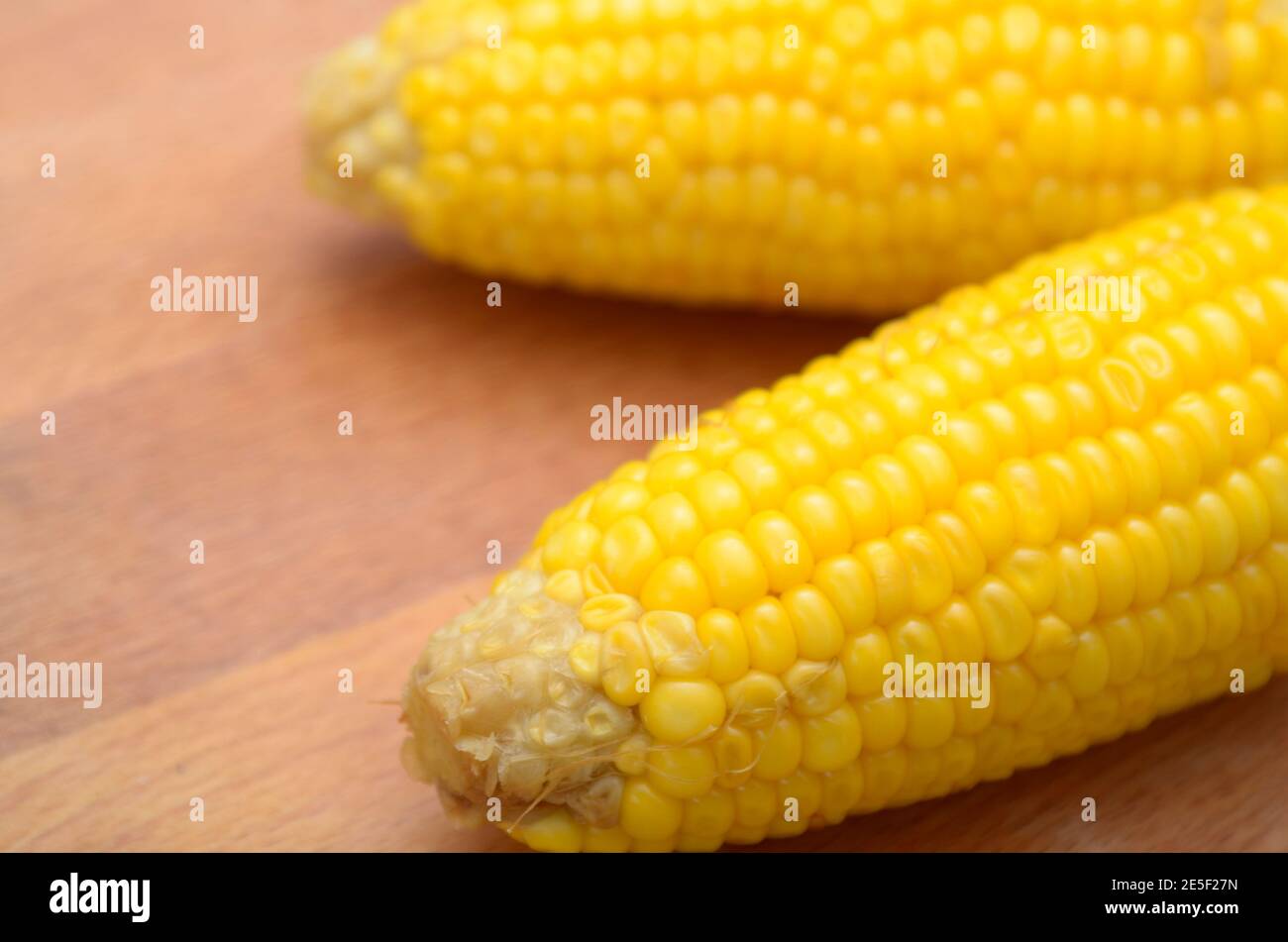 Fresh sweet corn boiling in hi-res stock photography and images - Alamy