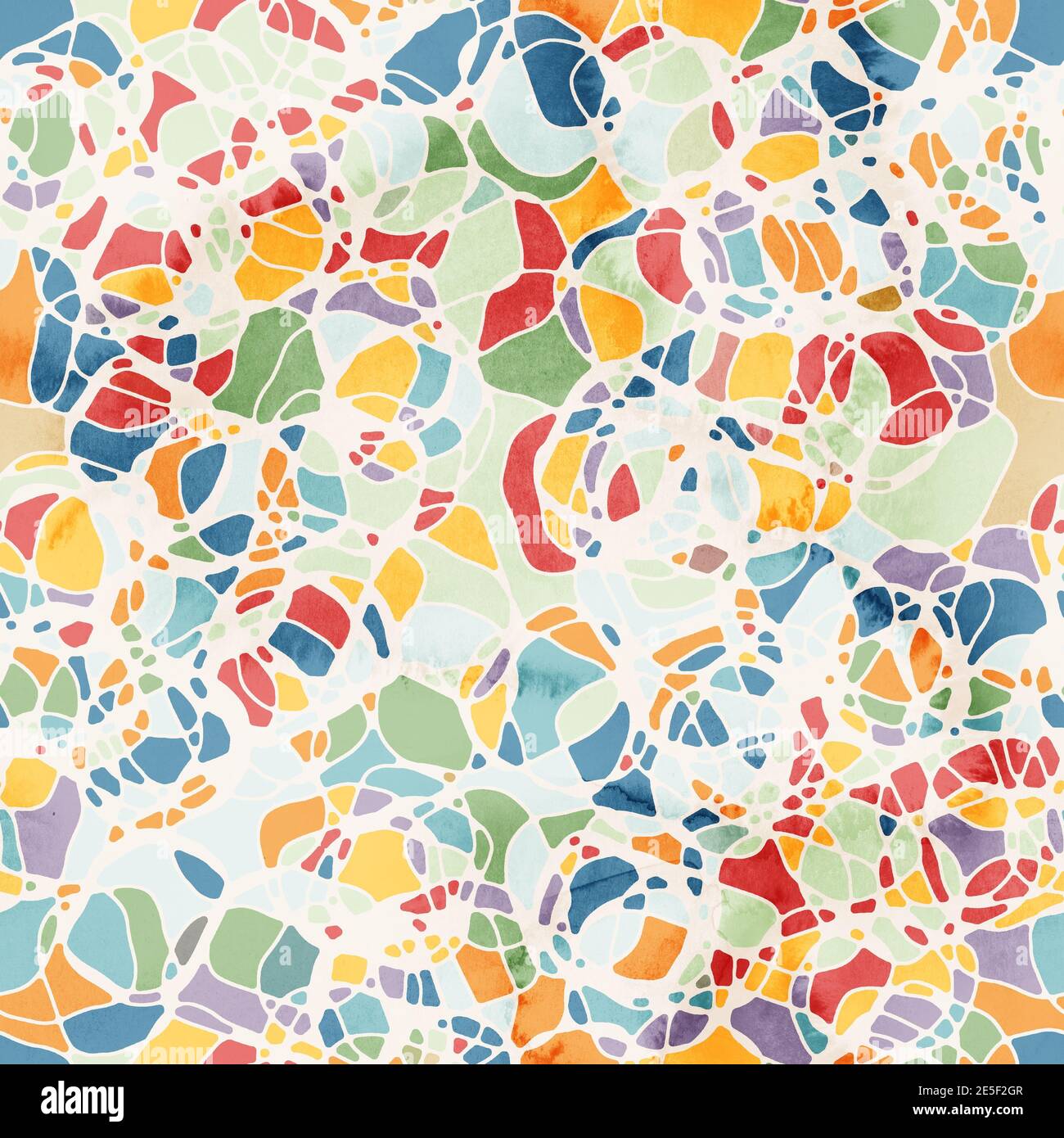 Seamless paint fills between lines naive design Stock Photo - Alamy