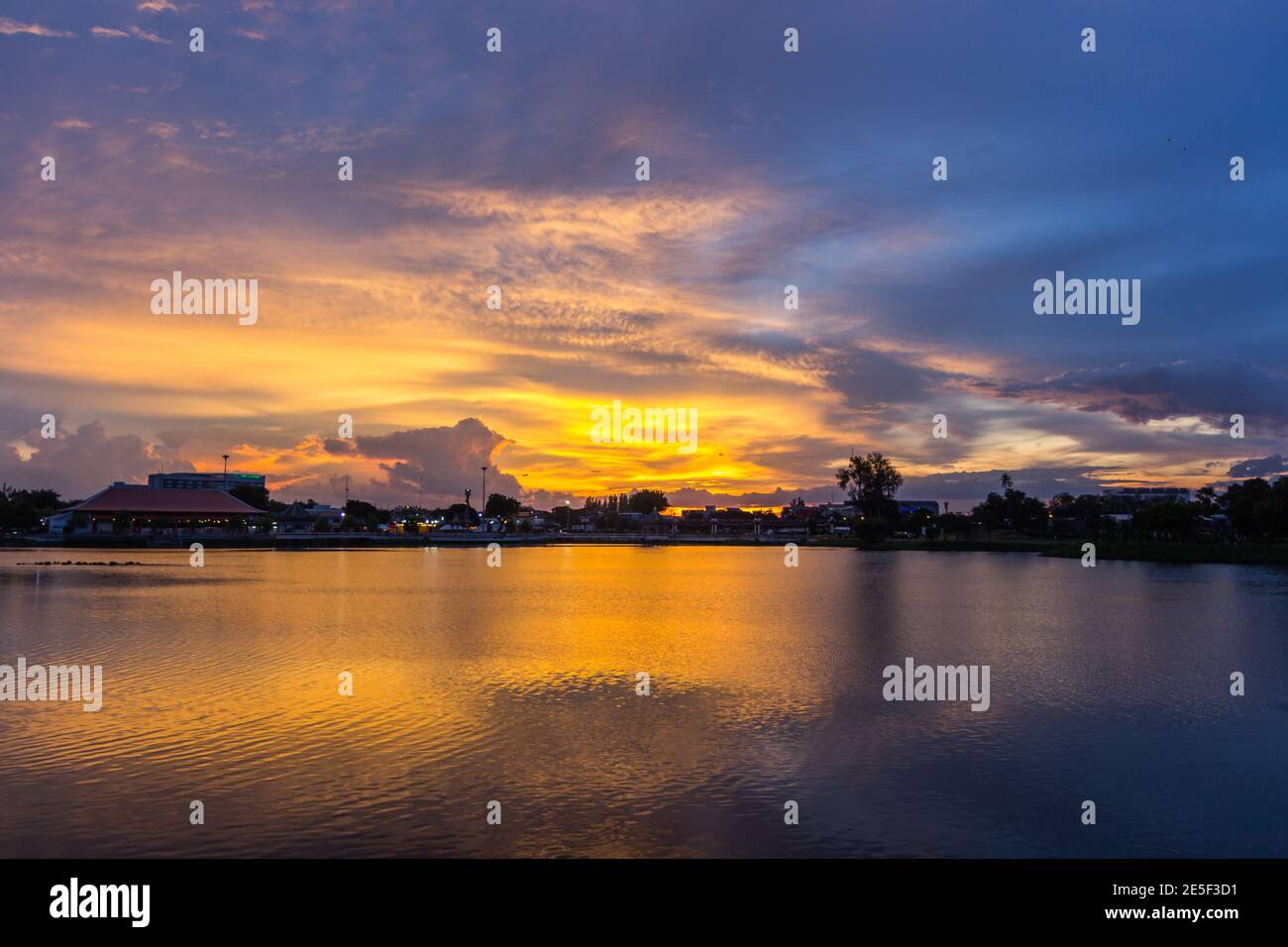 Beautiful Sunset Sky,Twilight Stock Photo - Alamy
